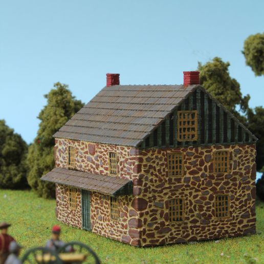 🚜 STL: George Weikert Farm・ 3D File for 3D printing・Cults