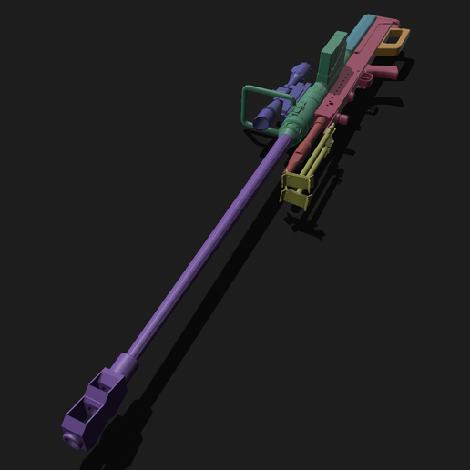 🔫 NTW-20 Sniper ( Prop-Gun ) 1/1 Scale・ STL File for 3D printing・Cults
