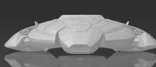 🖖 STO - Terran - Admant-class Heavy Raider・Free STL File for 3D ...