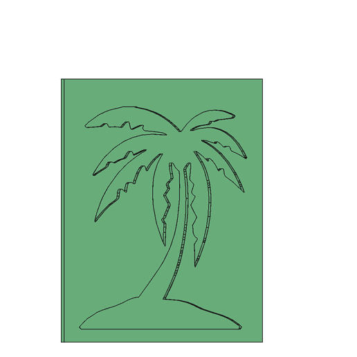 🌳 Palm Tree Mold Tropical Island Casting STL 3D Print File・ 3D File for ...
