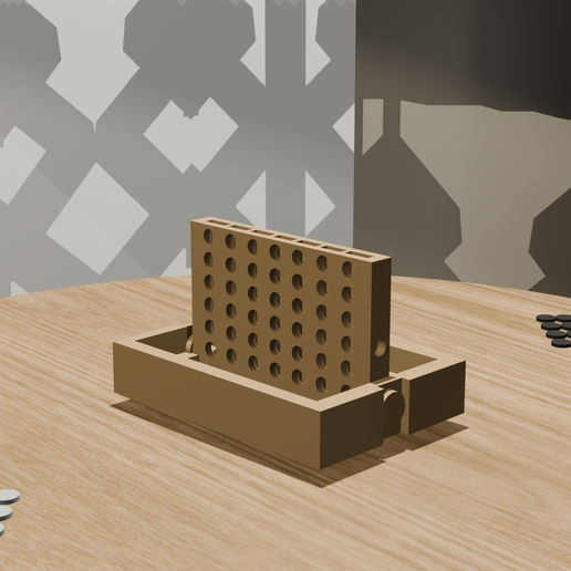 ♟ Four in a row・ STL File for 3D printing・Cults