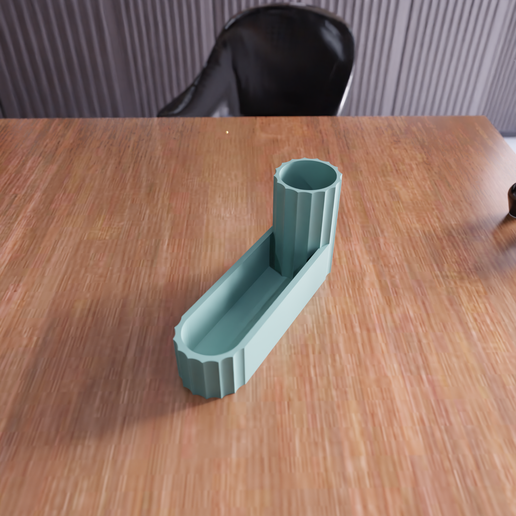 STL file 3D Desk Pen Holder as a Stl File & Tool Box, 3D Printing ...