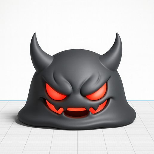 🗿 Slime Demon - 3D Model・ STL File for 3D printing・Cults