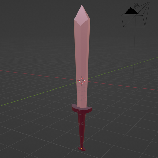 🗡️ Kris Deltarune - sword for cosplay・ STL File for 3D printing・Cults