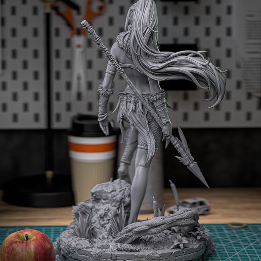 🐆 Nidalee - League of Legends - Fullsize・ 3D File for 3D printing・Cults