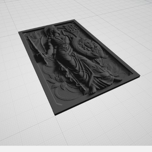 🏛️ Athena 3D Model for CNC – Greek Goddess STL File・ STL File for 3D ...