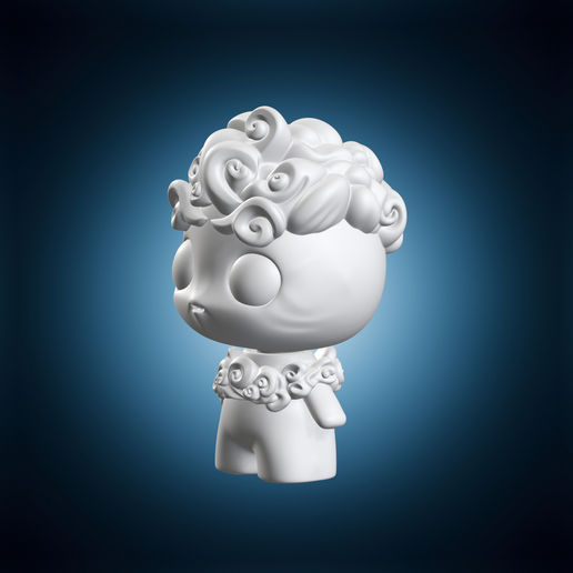 🗿 Aky Imp Anime Character Miniature・ 3D File for 3D printing・Cults