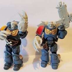 Space Wolves Bits・1 3D Model & STL File to Download・Cults