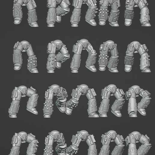 🐦 RG Assault and Destroyer Legs・Free 3D File for ・Cults