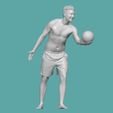 STL file MAN VOLLEYBALL PEOPLE CHARACTER 👨・3D print model to download・Cults