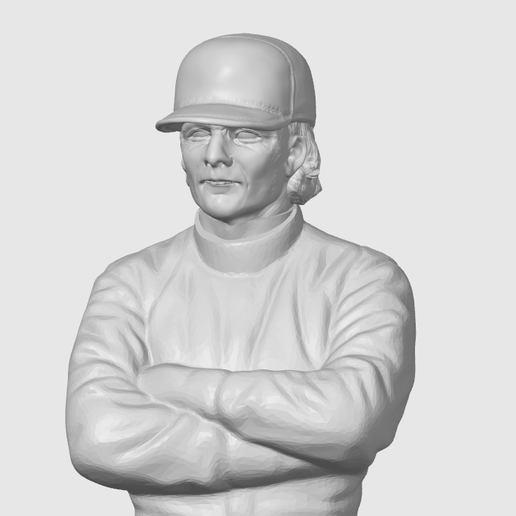 STL file Niki Lauda F1 Driver 🧑‍ ️ ・3D printer design to download・Cults
