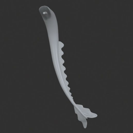 OBJ file Monster High Grimmily Anne CAM Tail 👹 ・3D printable design to ...