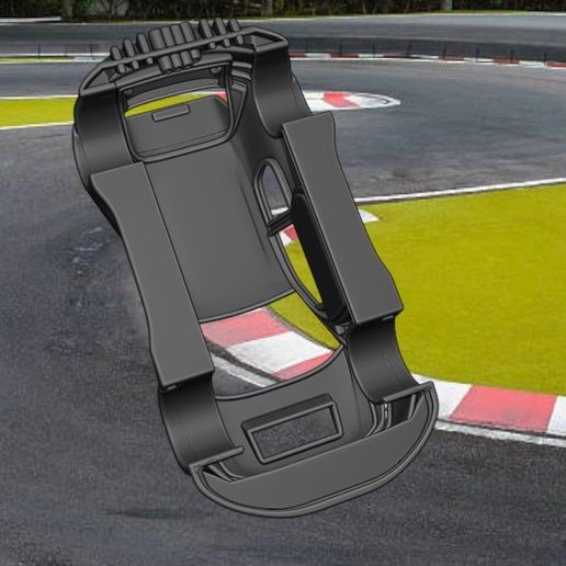 🚗 RACING CAR SHELL BODY・ STL File for 3D printing・Cults