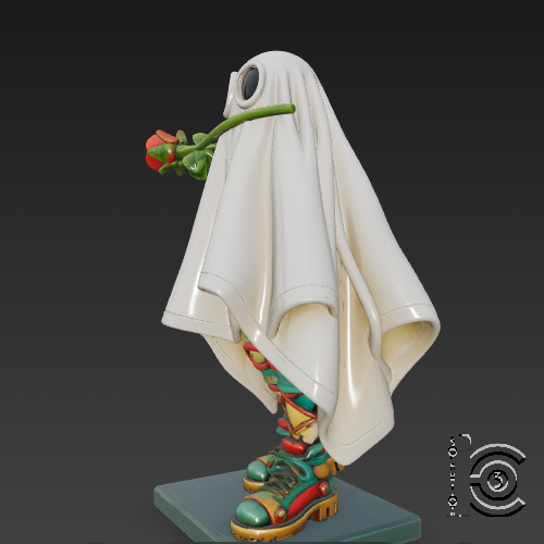 📅 Ghostly Romeo - Eternal Date Night Edition・ STL File for 3D printing ...
