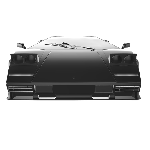 STL file LAMBORGHINI Countach LP500 QV. 🚗 ・3D print object to download ...