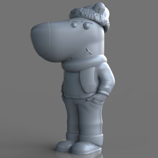 STL file Chill Guy 🎨 ・3D printing model to download・Cults