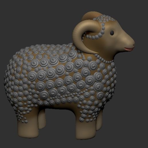 STL file Sheep 🐑 ・Design to download and 3D print・Cults
