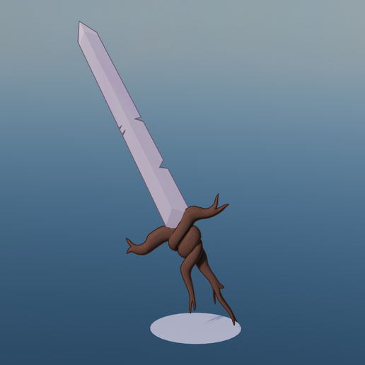 STL file Finn's Root Sword from Adventure Time 🗡️ (OBJ)・3D printing ...