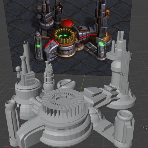 👾 StarCraft - Terran Armory・Free STL File for 3D printing・Cults