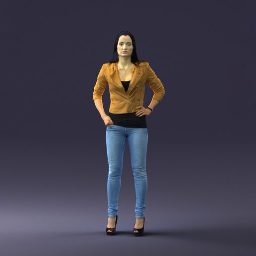 3D file 000003 Fashion woman 0318 👩 ・3D printing idea to download・Cults