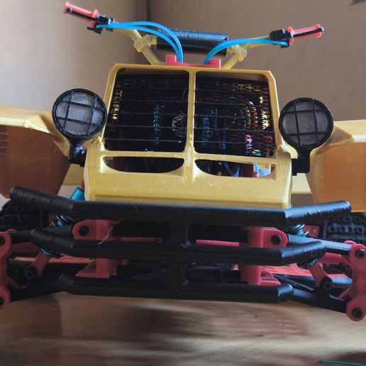 🚗 QUAD / ATV YAMAHA BANSHEE 350 RC・Archivo STL para Impresión 3D・Cults