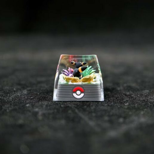 🐉 keycap resin pokemon umbreon・ STL File for ・Cults