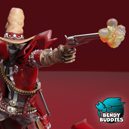 🏹 Gunslinger Spawn / Hellspawn / Wild West Comic Character / Demonic Hunter / Motorcycle ...