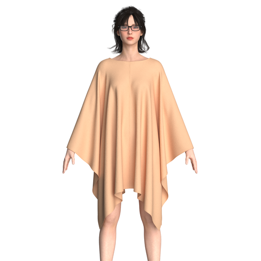 👗 Girls Cope Dress V2 | Marvelous / Clo3d / obj / fbx・ 3D File for 3D ...