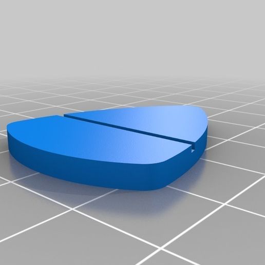 🎸 Guitar Pick Holder・Free 3D File for ・Cults