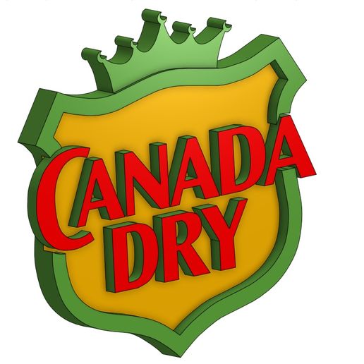 canada dry logo vector