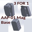 🔫 AAP-01 Mag base plate (AAP and generic)・Free STL File for ・Cults