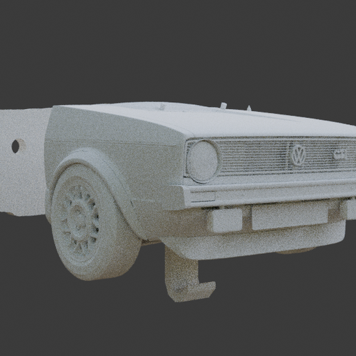 🏌️ VW Golf MK1 key holder・ STL Datei für 3D-Druck・Cults