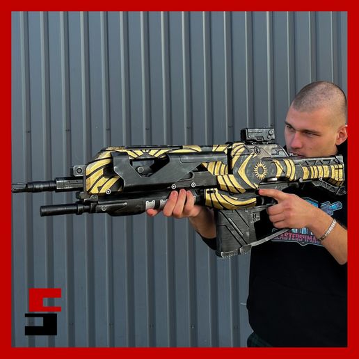3D file Destiny 2 The summoner God roll replica prop weapon rifle gun ...