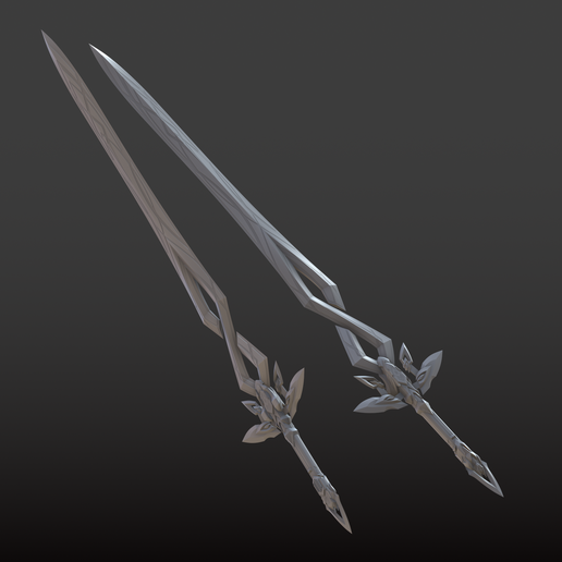 ⭐ Honkai Star Rail Firefly Sword for 3d print・ 3D File for 3D printing ...
