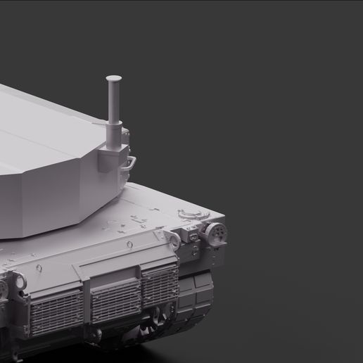 🔫 US M1 Abrams Thumper MBT with 152m gun・ STL File for 3D printing・Cults