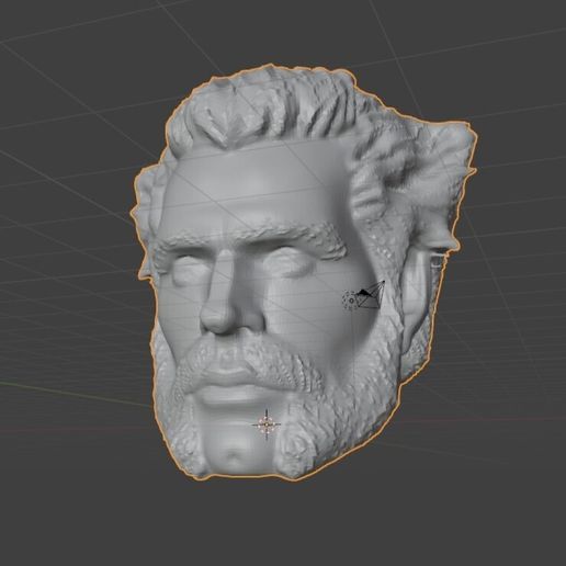STL file Henry Cavil Wolverine Cavilrine Cavilrine ML Head 👾 ・3D ...