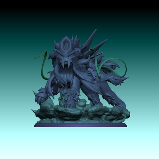 👾 Stormfang Guardian・ 3D File for 3D printing・Cults