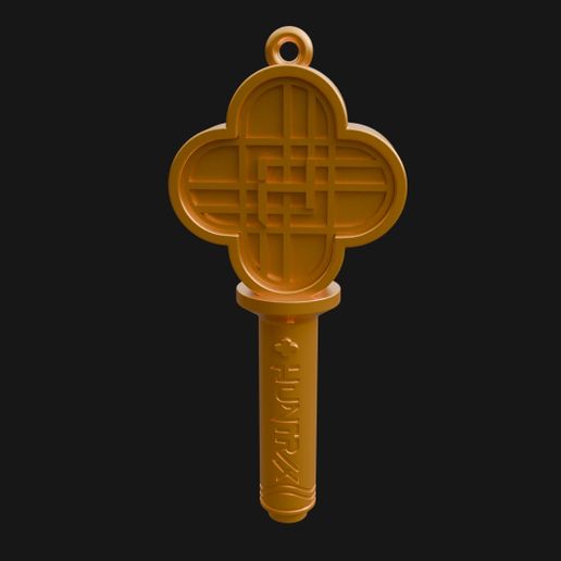 🗝️ HUNTRIX Keychain Pendant KPop Demon Hunters Fan Art・ STL File for 3D ...