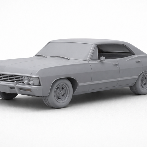 🚙 1967 Chevrolet Impala・ STL File for 3D printing・Cults