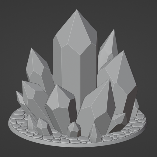 🔮 Column of crystal vortex・ STL File for 3D printing・Cults
