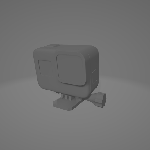 OBJ file Gopro scale1/12 🌆 ・Template to download and 3D print・Cults