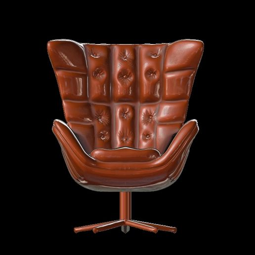 STL file High Back chair 🔙 (OBJ and 3MF)・3D print design to download・Cults