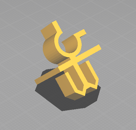 STL file Grapa para sostener barilla de cofre universal 🚙 ・Template to ...