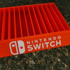3D printed Nintendo Switch Game Case Holder・Cults