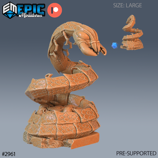 🐛 Cave Centipede Set ‧ DnD Miniature ‧ Tabletop Miniatures ‧ Gaming ...