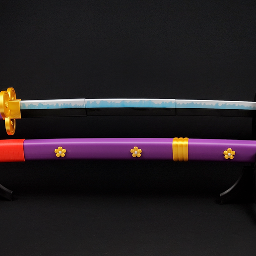 🗡️ Enma - Zoro's Katana - One Piece・ 3D File for 3D printing・Cults