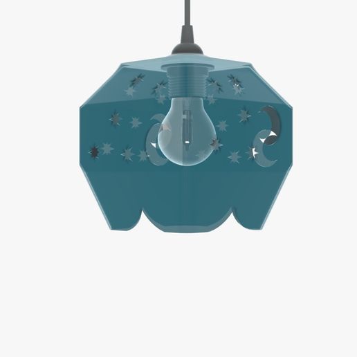 STL file Moon stars lamp 🌙 ・3D print design to download・Cults