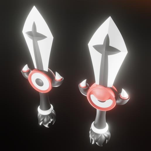 🗡️ Rubilax Sword - Wakfu Cosplay・ 3MF File for 3D printing・Cults