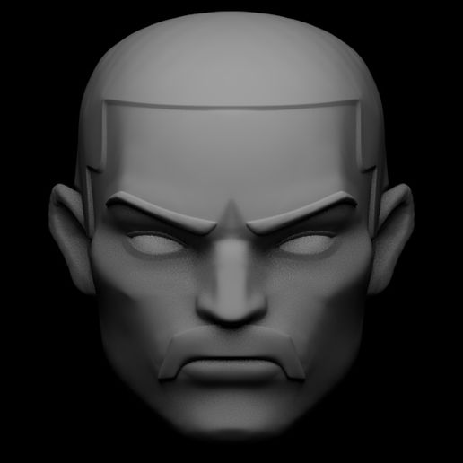 🦸 THRAGG INVINCIBLE HEAD SCULPT・ STL File for 3D printing・Cults