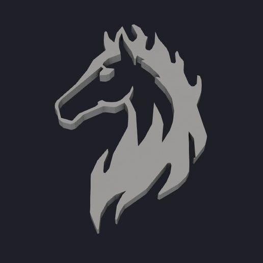 🗝️ Pendentif - porte-clés : Cheval de feu 2026 - symbole de l'horoscope ...